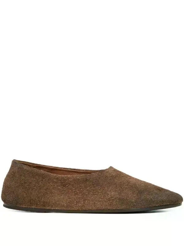 Marsèll Coltellaccio Suede Ballet Flats