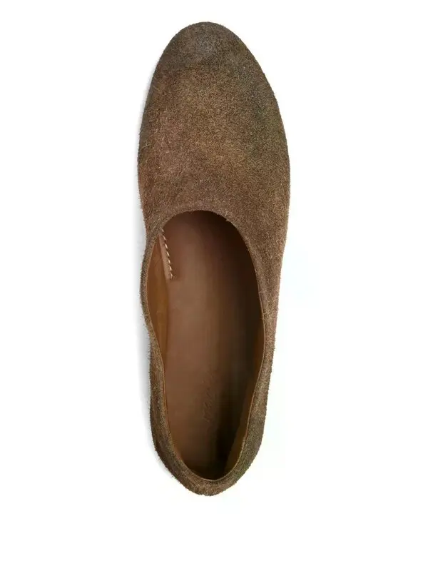 Marsèll Coltellaccio Suede Ballet Flats