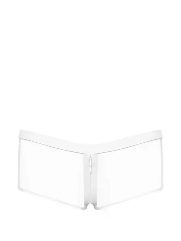 MAISON CLOSE Pure Tentation Openable Shorts - White
