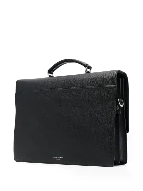ASPINAL OF LONDON Leather City Laptop Briefcase