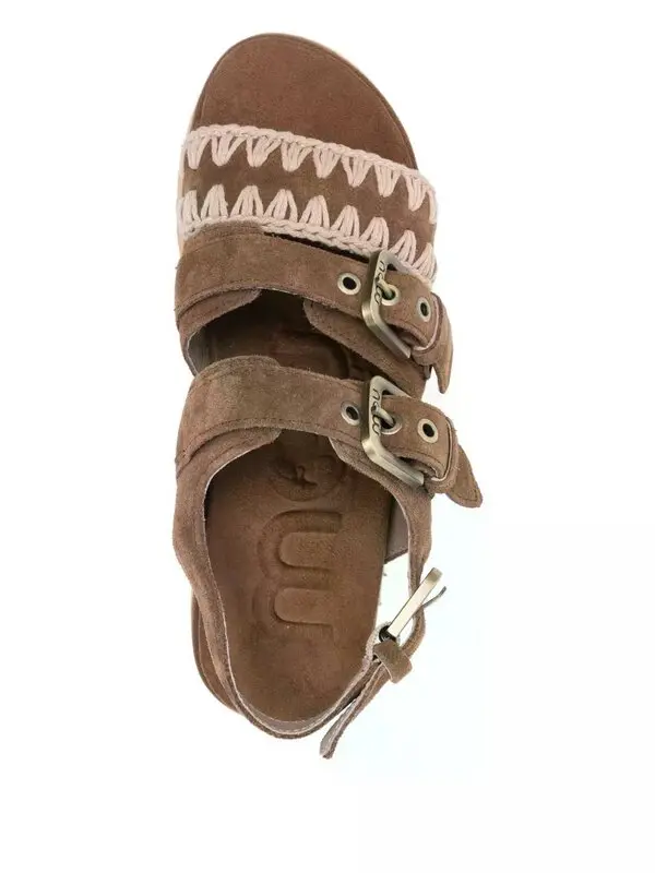 Mou Buckle-embellished Platform Sandals
