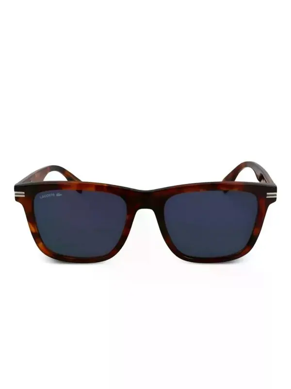Lacoste Square-frame Sunglasses - Brown
