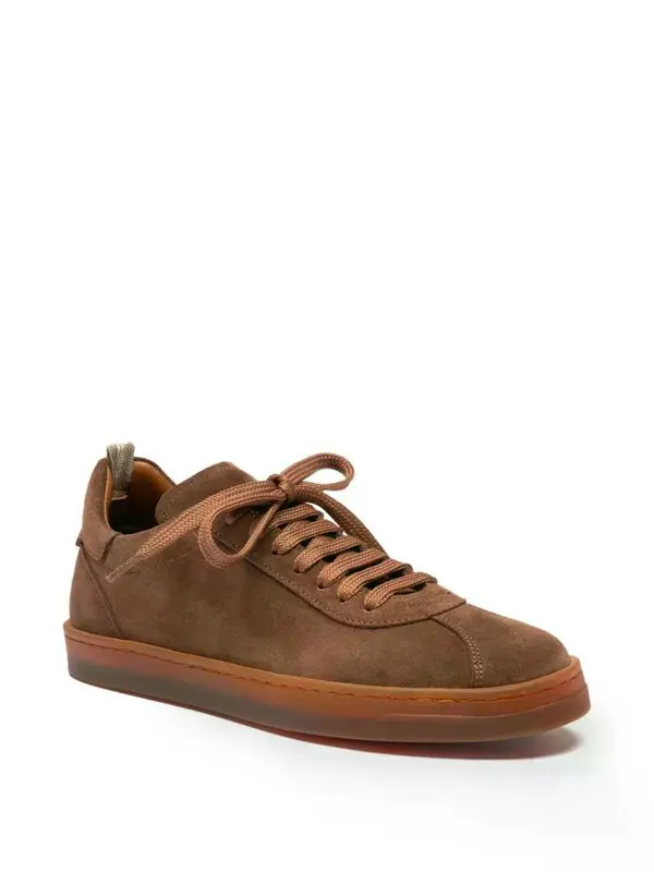Officine Creative Lace-up Suede Sneakers