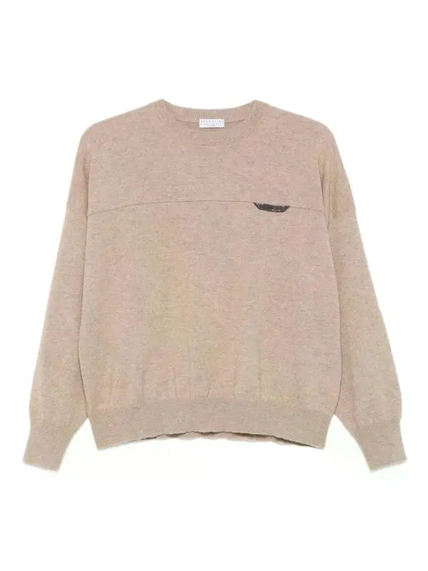 Brunello Cucinelli Monili-embellished Sweater