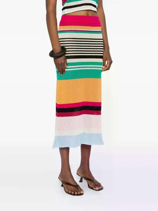 CALA DE LA CRUZ Luciana Midi Skirt