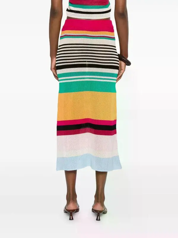 CALA DE LA CRUZ Luciana Midi Skirt