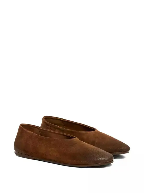 Marsèll Coltellaccio Ballet Flats - Brown