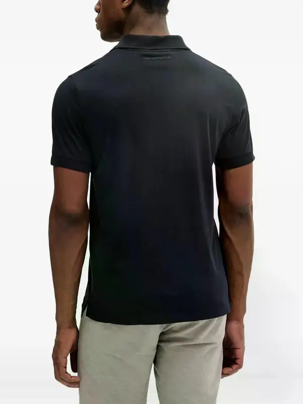 Karl Lagerfeld Logo Polo Shirt