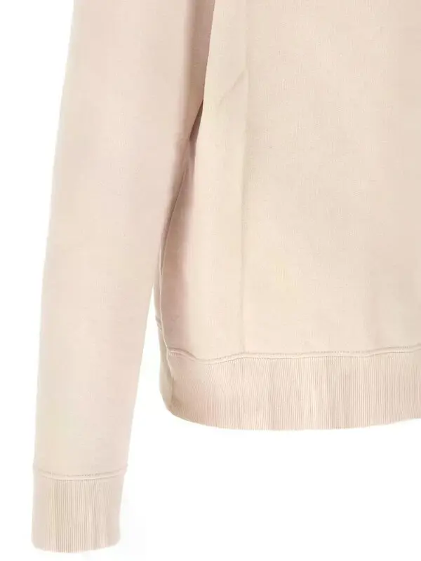 Saint Laurent Cassandre Logo Sweatshirt - Neutrals
