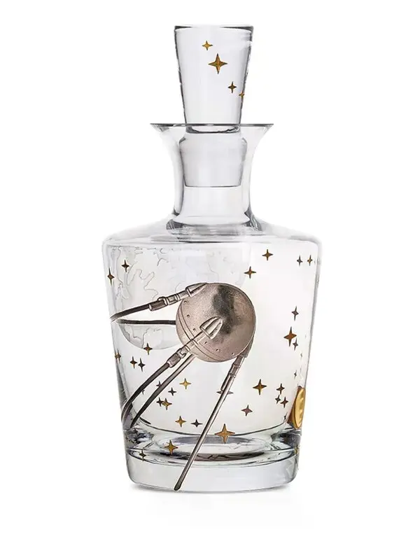 ARTEL Space Race Sputnik-motif Decanter - White
