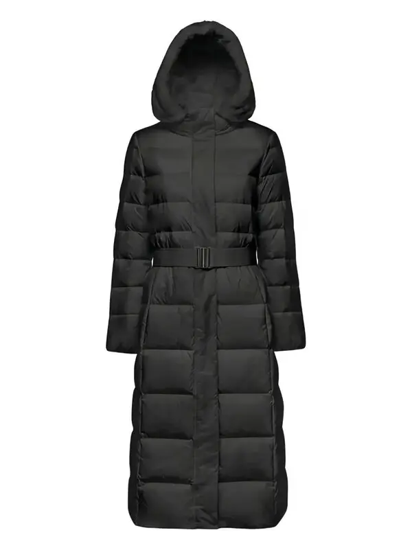 Geox Pheby Hooded Belted Puffer Coat