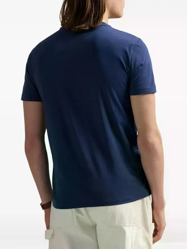 Polo Ralph Lauren Embroidered-logo T-shirt - Blue