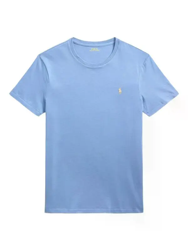 Polo Ralph Lauren Embroidered Crew-neck T-shirt - Blue