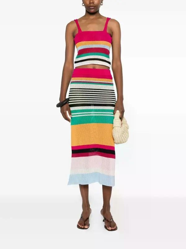 CALA DE LA CRUZ Luciana Midi Skirt