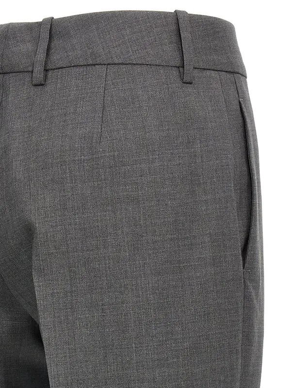 Ermanno Scervino Wool Trousers - Grey