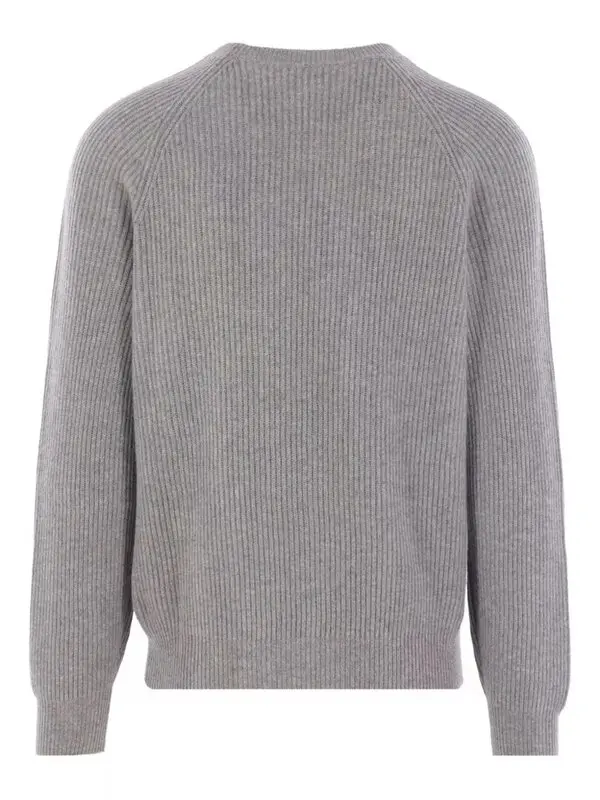 Brunello Cucinelli Ribbed Crew-neck Sweater