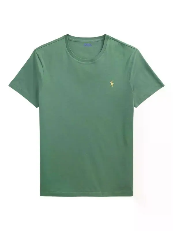 Polo Ralph Lauren Logo-embroidered Cotton T-shirt - Green