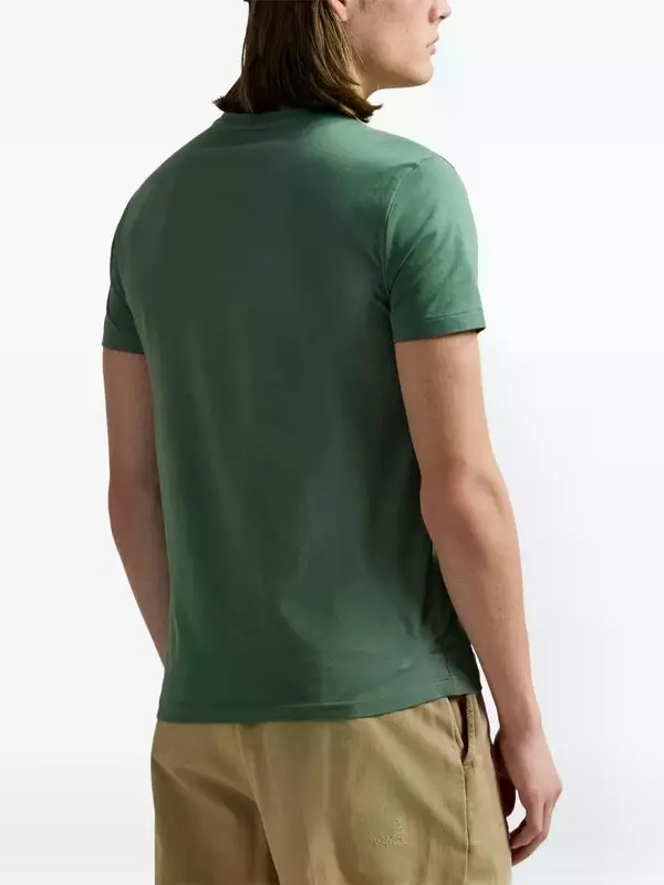 Polo Ralph Lauren Logo-embroidered Cotton T-shirt - Green