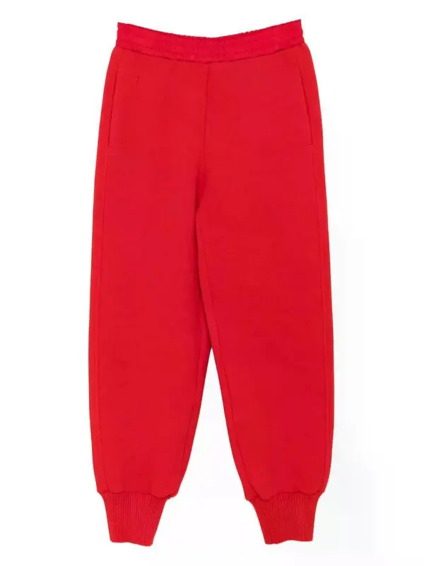 JIL SANDER Elasticated Track Pants - Red