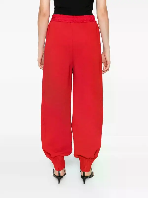 JIL SANDER Elasticated Track Pants - Red