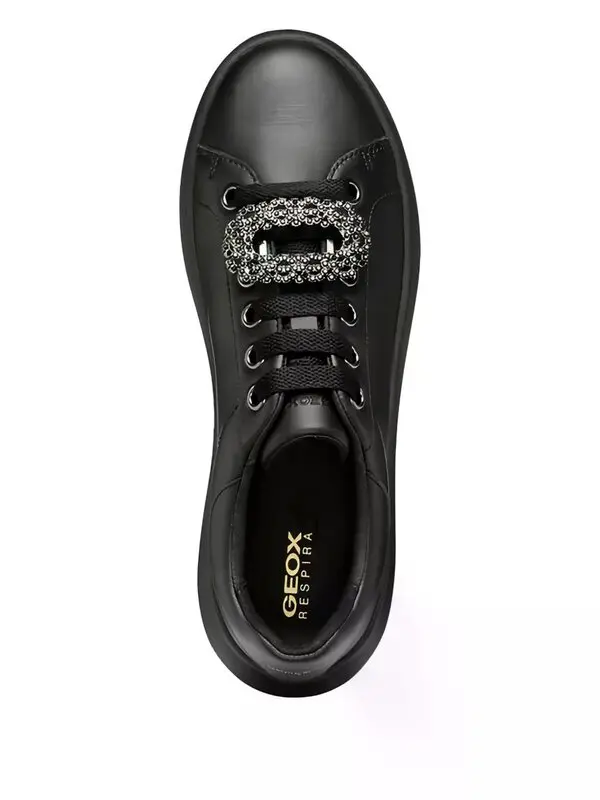 Geox Embellished Platform Sneakers