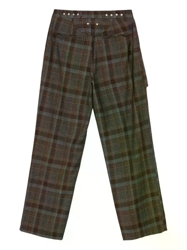 Andersson Bell Check Wrap Trousers