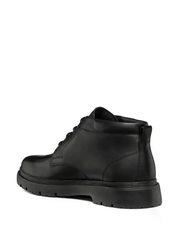 Geox Lace-up Leather Boots