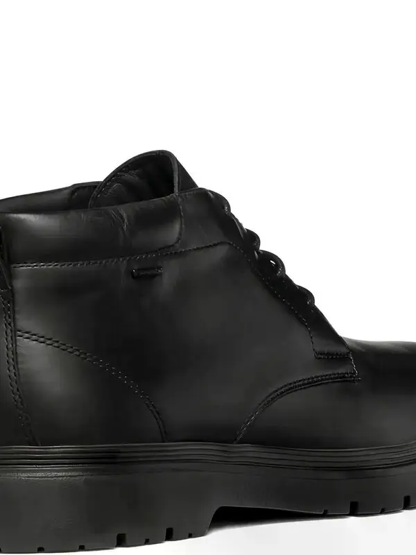 Geox Lace-up Leather Boots