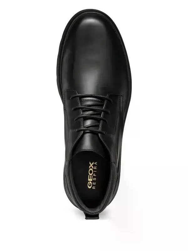 Geox Lace-up Leather Boots