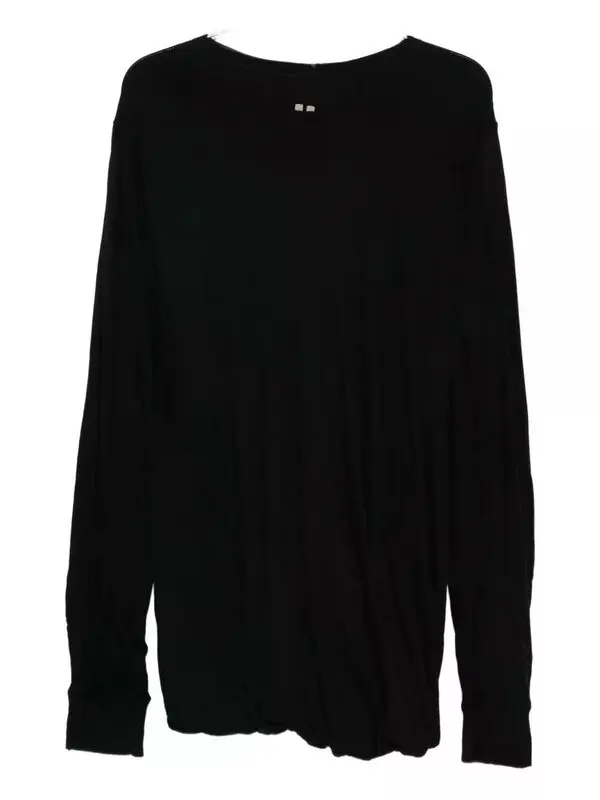 Rick Owens Organic Cotton T-shirt - Black