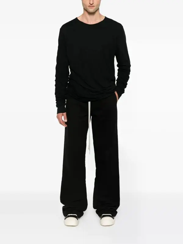 Rick Owens Organic Cotton T-shirt - Black