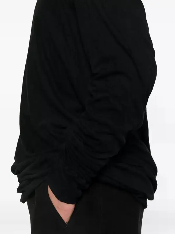Rick Owens Organic Cotton T-shirt - Black