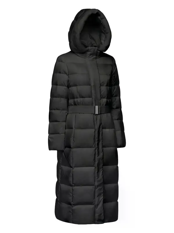 Geox Pheby Hooded Belted Puffer Coat