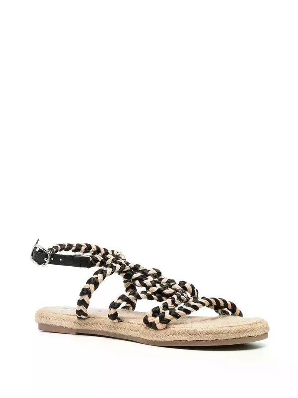 Manebí Flat Rope Sandals - Neutrals