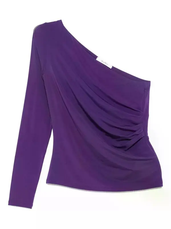 Max Mara Asymmetric One-shoulder Top