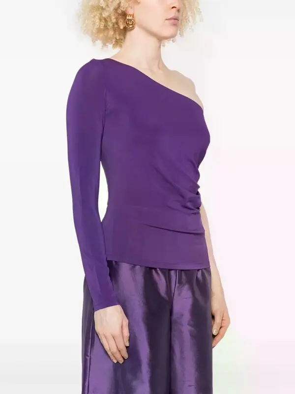 Max Mara Asymmetric One-shoulder Top