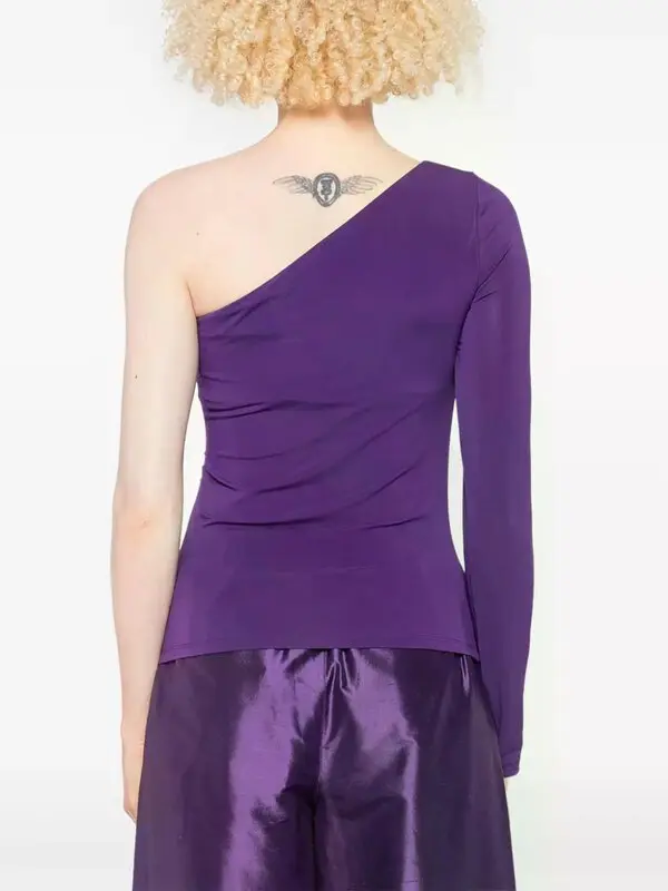 Max Mara Asymmetric One-shoulder Top