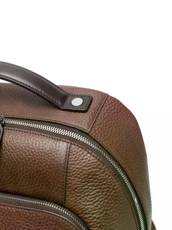 ASPINAL OF LONDON Reporter Leather Backpack