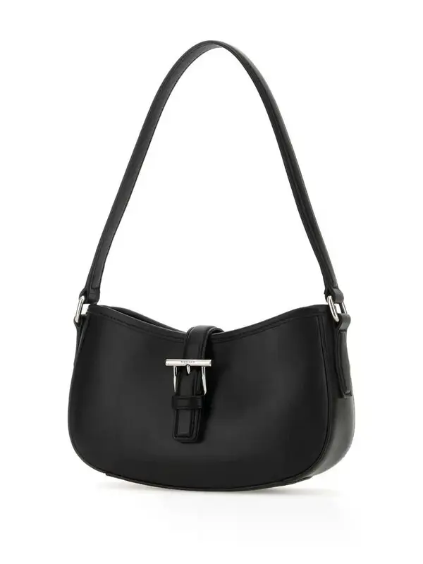 Alexander McQueen Mini T-bar Buckle-fastening Calfskin Shoulder Bag