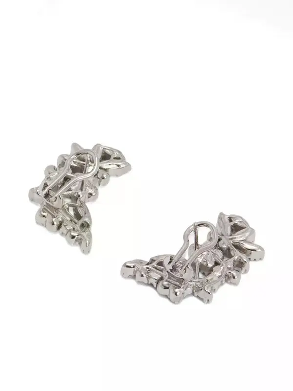 JIL SANDER Zirconia-embellished Earrings