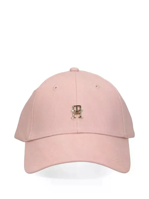 Tommy Hilfiger Logo-plaque Baseball Cap - Pink