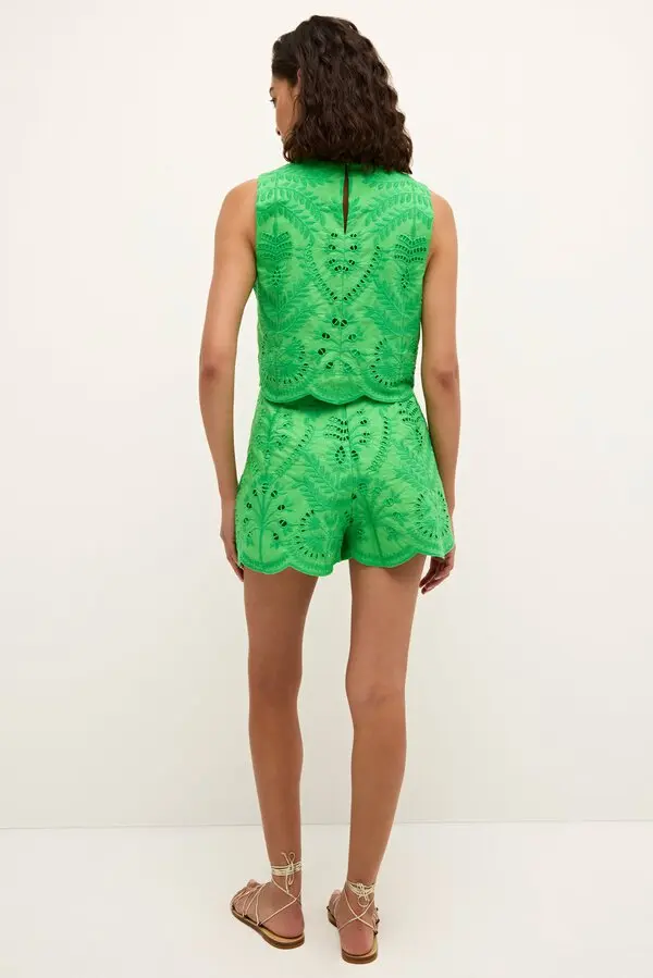 MARIE OLIVER Davis Top - Emerald