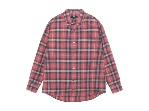 StÜssy Beach Plaid Shirt - Red