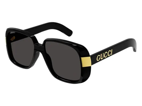 Gucci Square Sunglasses - Black (gg0318s 005)