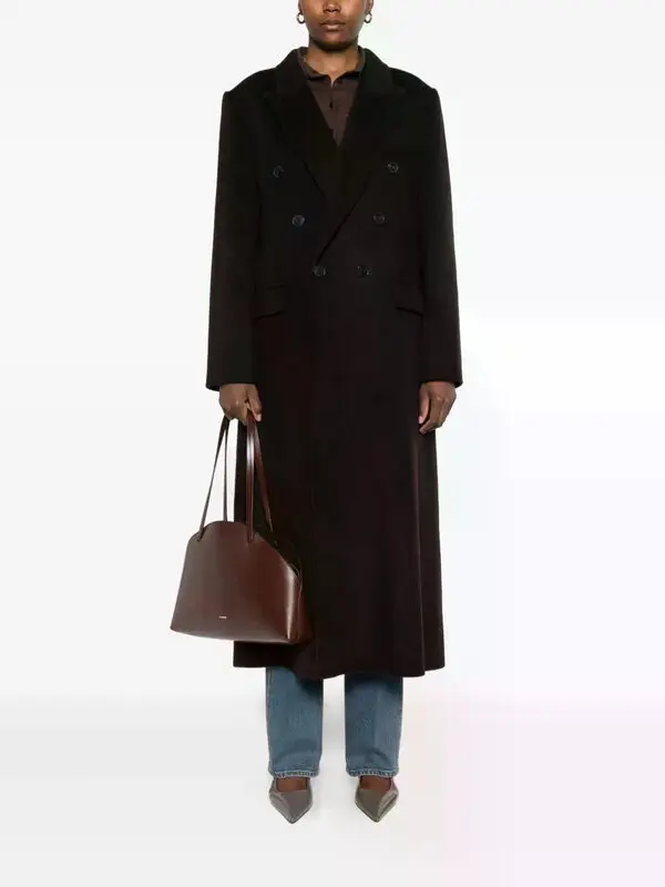 Victoria Beckham Double-breasted Button-up Coat