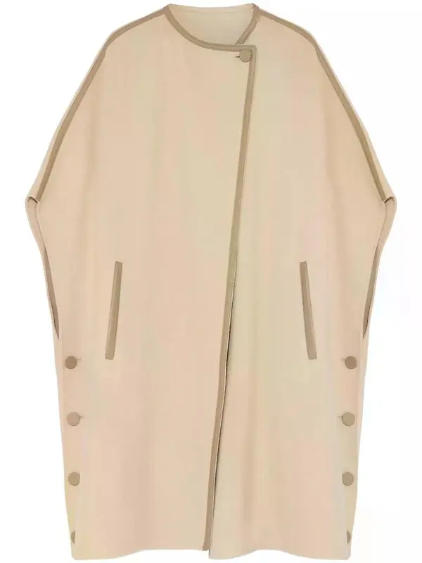 YVES SALOMON Cashmere-blend Cape