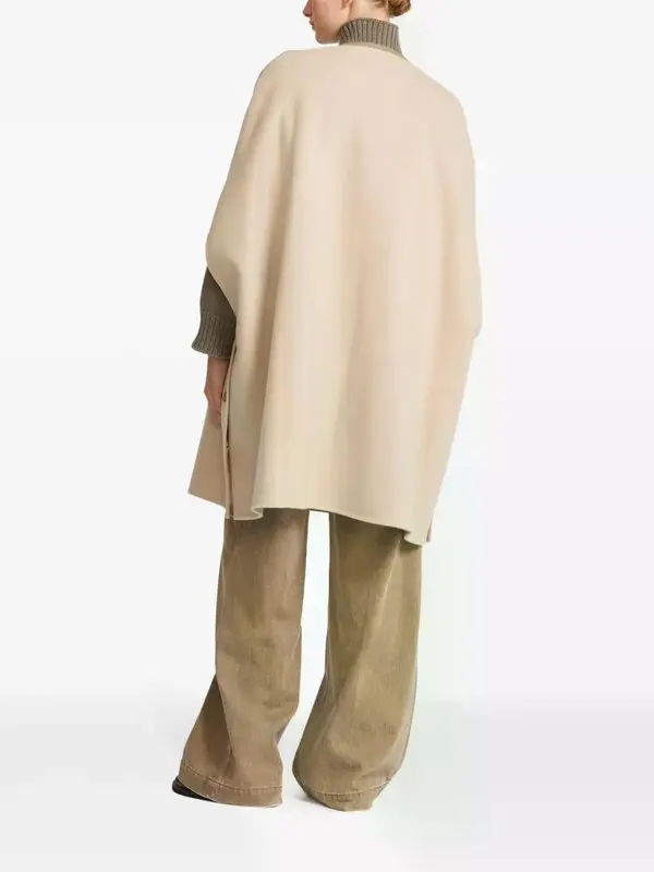 YVES SALOMON Cashmere-blend Cape