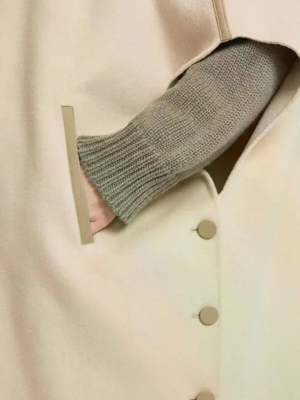 YVES SALOMON Cashmere-blend Cape