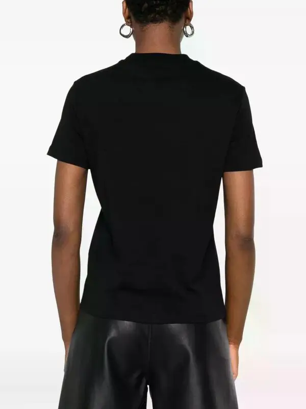 Versace Logo-print T-shirt - Black