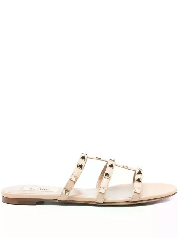 Valentino Garavani Rockstud Three-strap Sandals